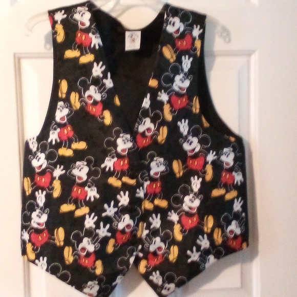 Disney | Tops | Disney Mickey Mouse Vest Ml | Poshmark